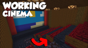 How To Build A Minecraft Movie Theater And Watch Films With Friends ...